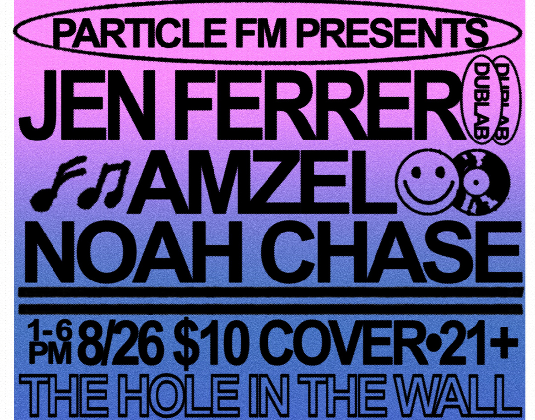 Particle FM presents Jen Ferrer